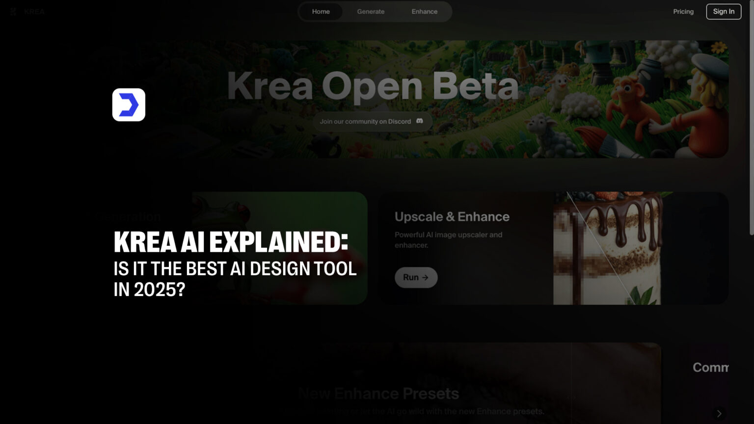 Krea AI Explained: Is It the Best AI Design Tool in 2025?