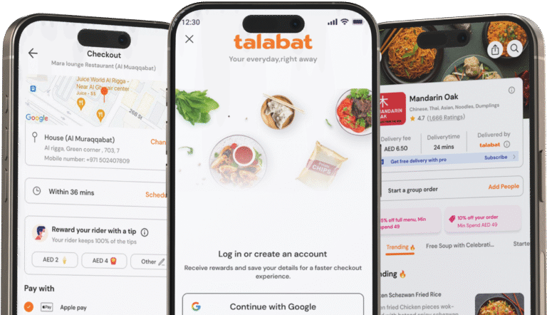 Talabat Clone | Launch Your Own Talabat-Like Food Delivery App