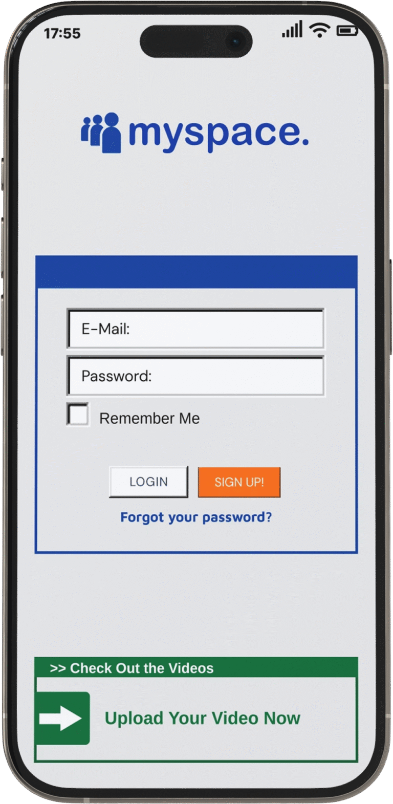 MySpace Clone: Custom Social Media Platform with User Profiles
