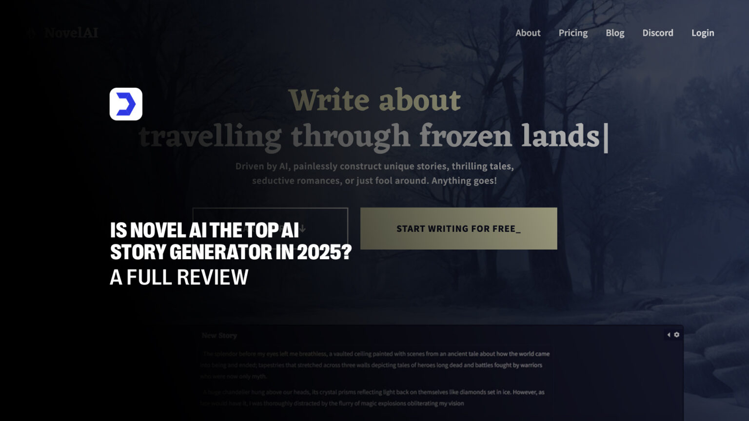 Is Novel AI the Top AI Story Generator in 2025? A Full Review